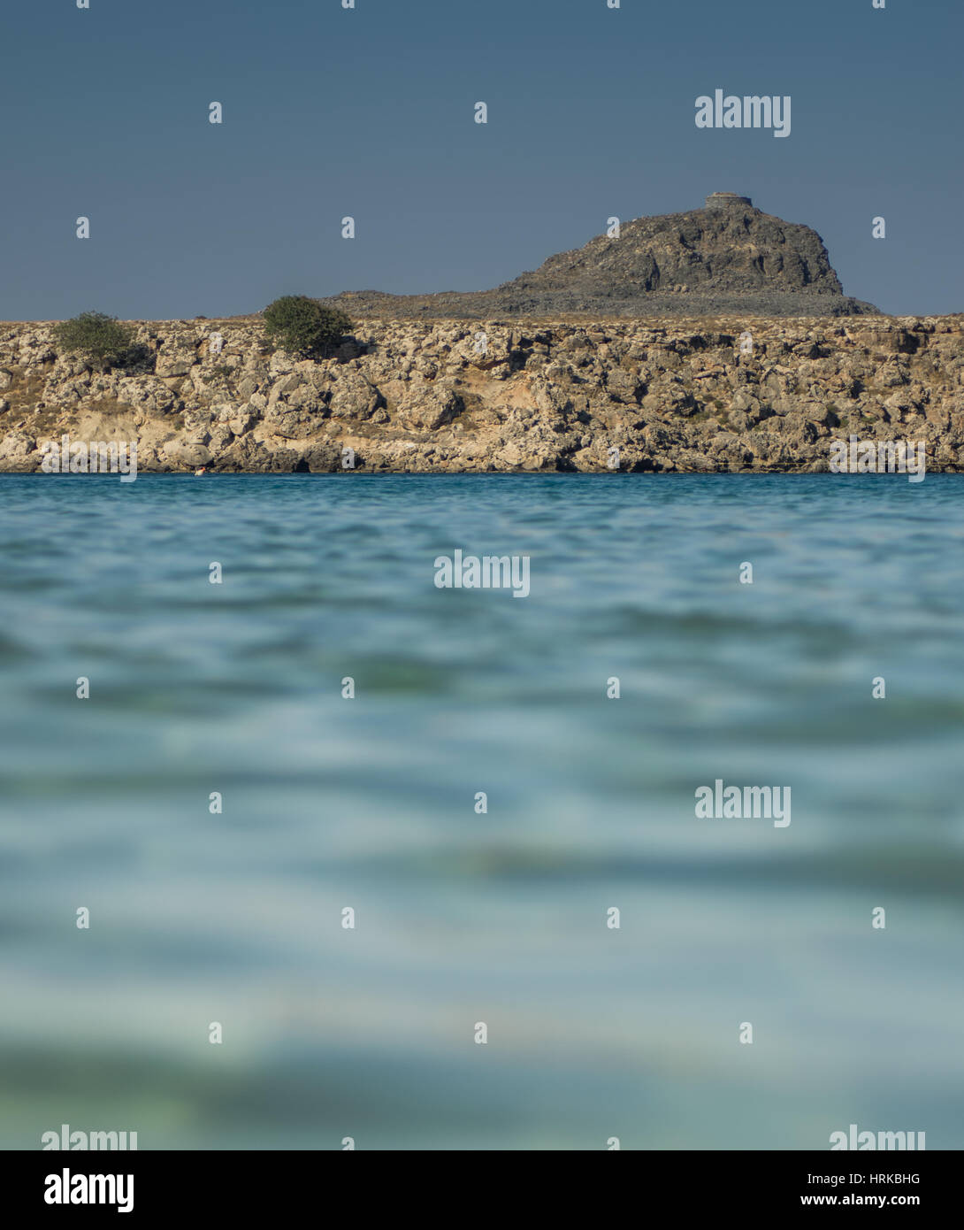 The beautiful greek ocean Stock Photo - Alamy
