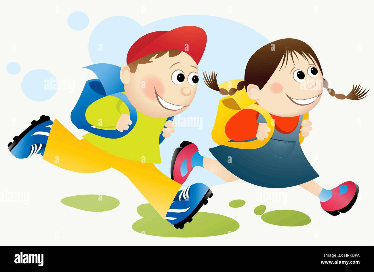 Education background with young happy students Stock Vector Image & Art ...