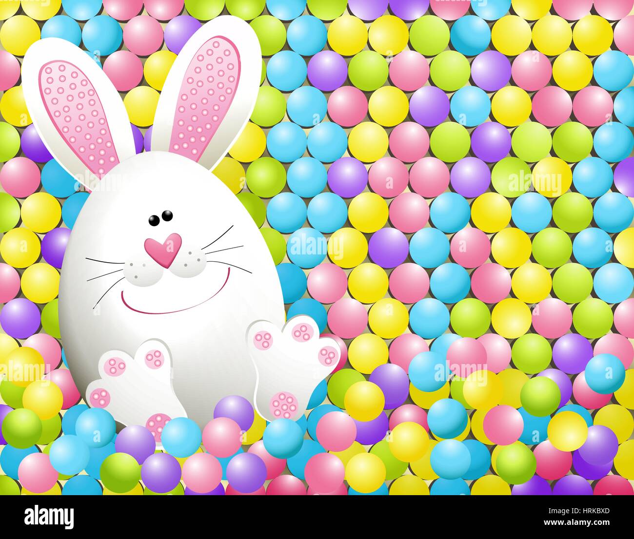 Easter bunny jelly Stock Vector Images - Alamy