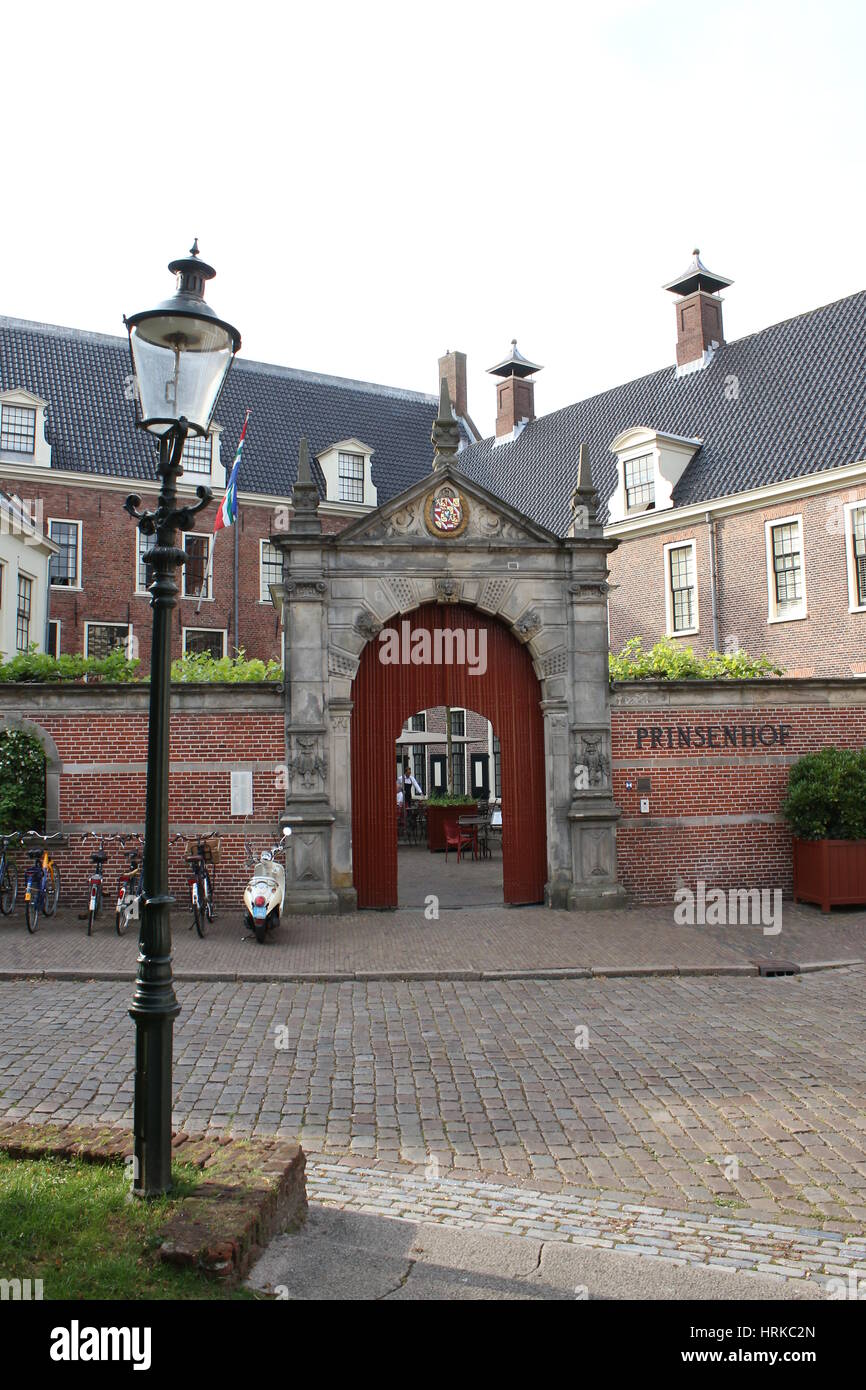 Upscale Prinsenhof Hotel on Martinikerhof square, central Groningen ...