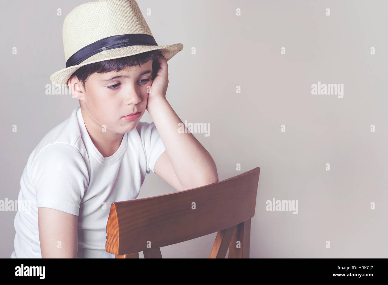 Sad thinking hi-res stock photography and images - Alamy