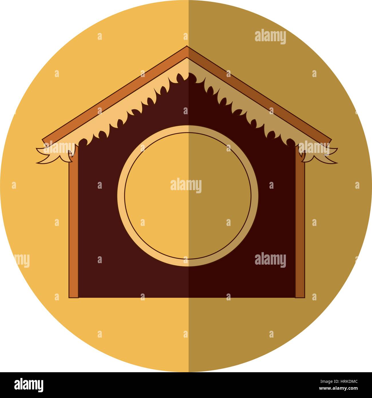 stable manger isolated icon Stock Vector Image & Art - Alamy