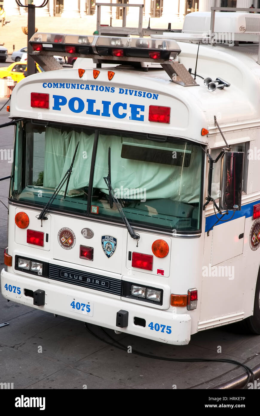 White police truck hi-res stock photography and images - Alamy