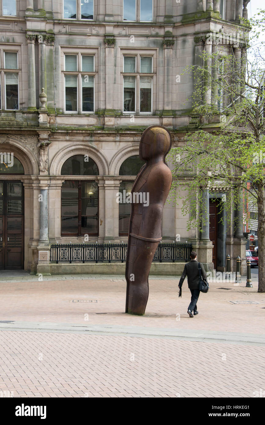 Birmingham iron man statue hi-res stock photography and images - Alamy