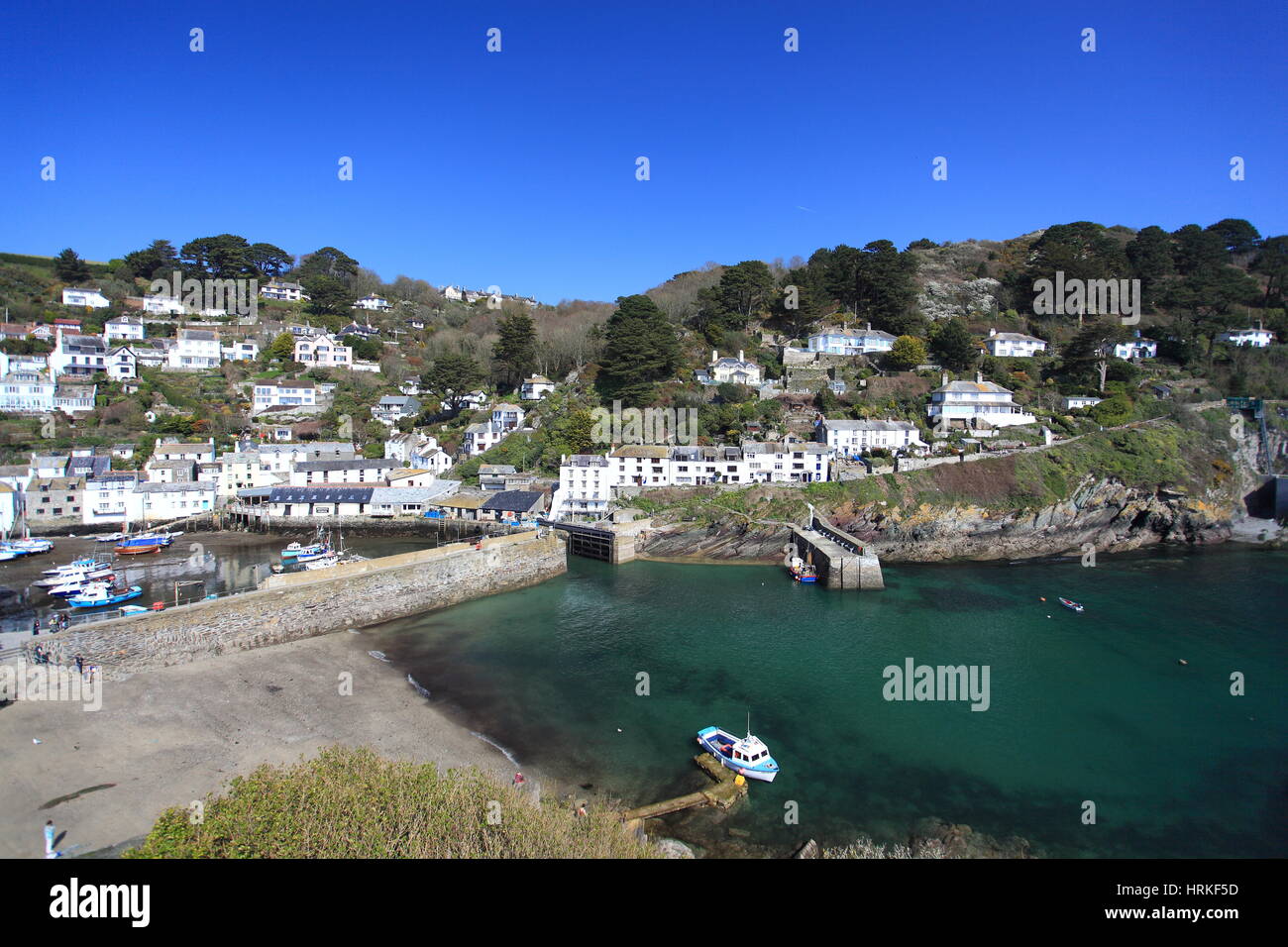 Polperro stock photographs hi-res stock photography and images - Alamy