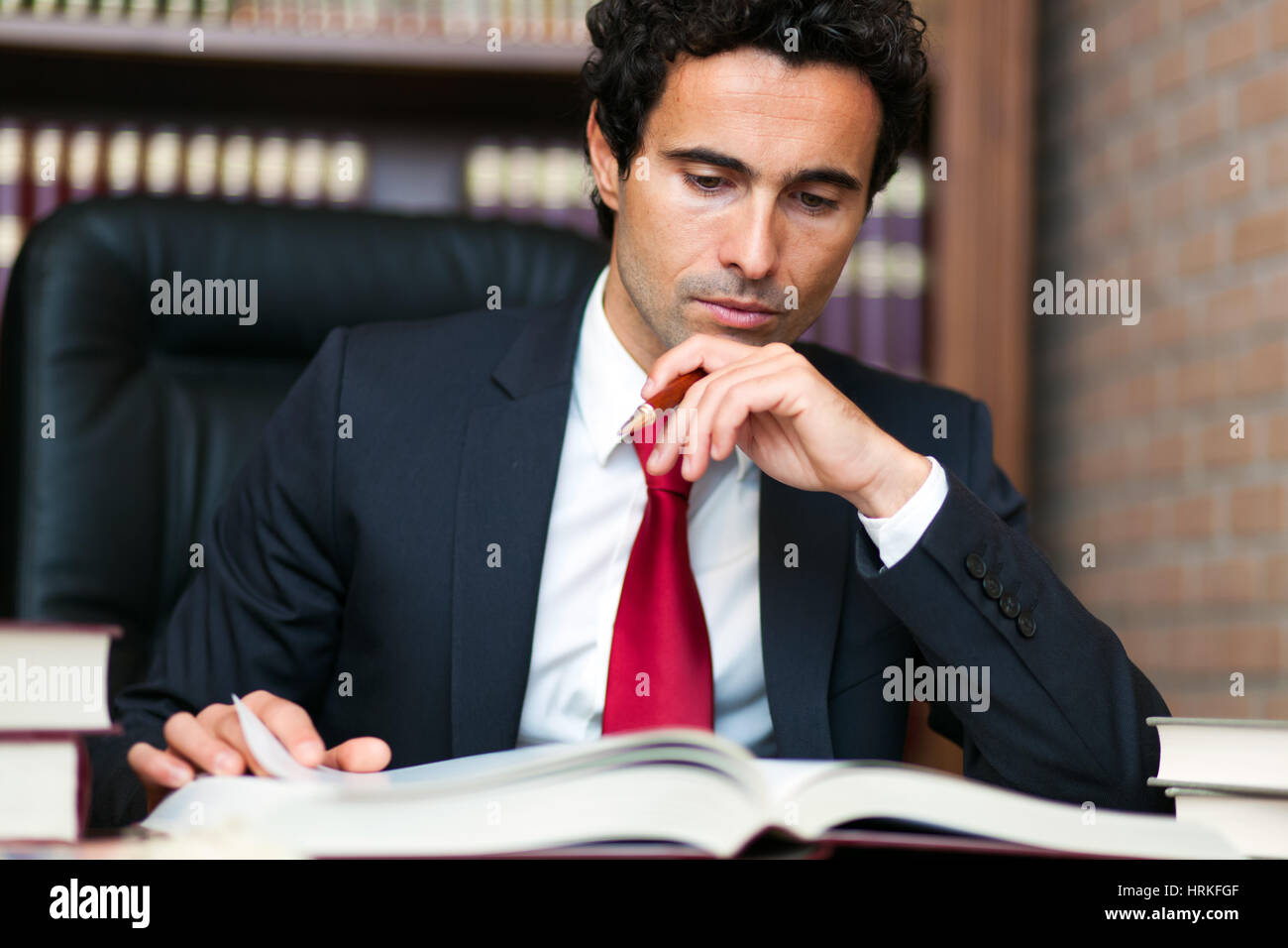 Man reading a book Stock Photo - Alamy