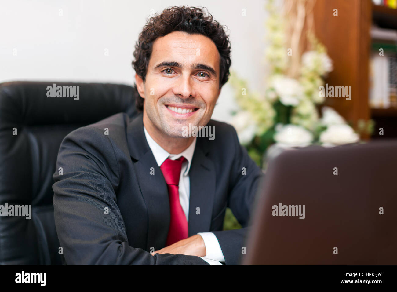 Confident lawyer portrait Stock Photo - Alamy
