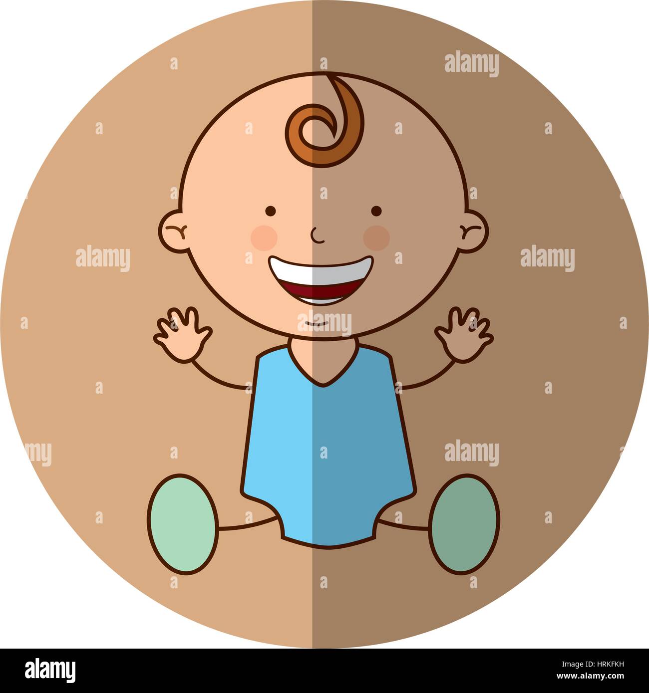 cute baby boy character Stock Vector Image & Art - Alamy