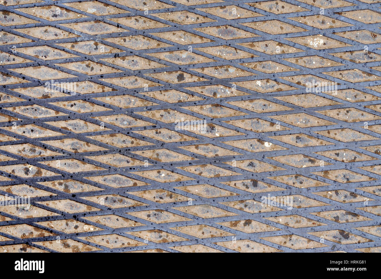Non-slip steel grating step background. Grunge steel background Stock ...