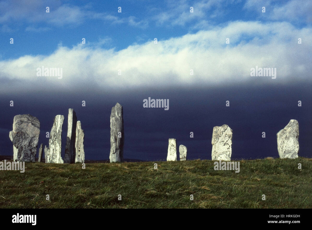 Callanish, Lewis, June 1987 Stock Photo - Alamy