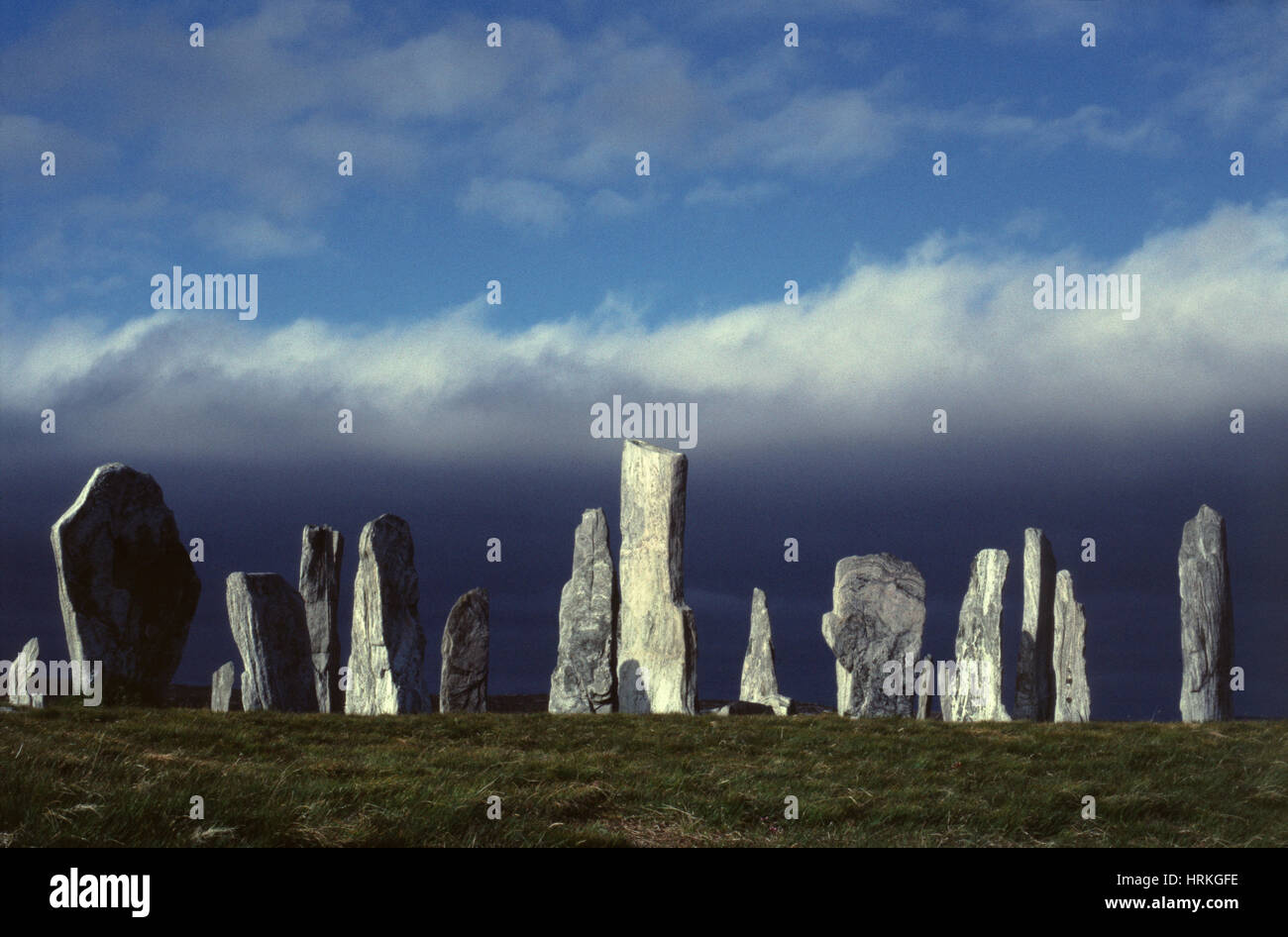 Callanish, Lewis, June 1987 Stock Photo - Alamy