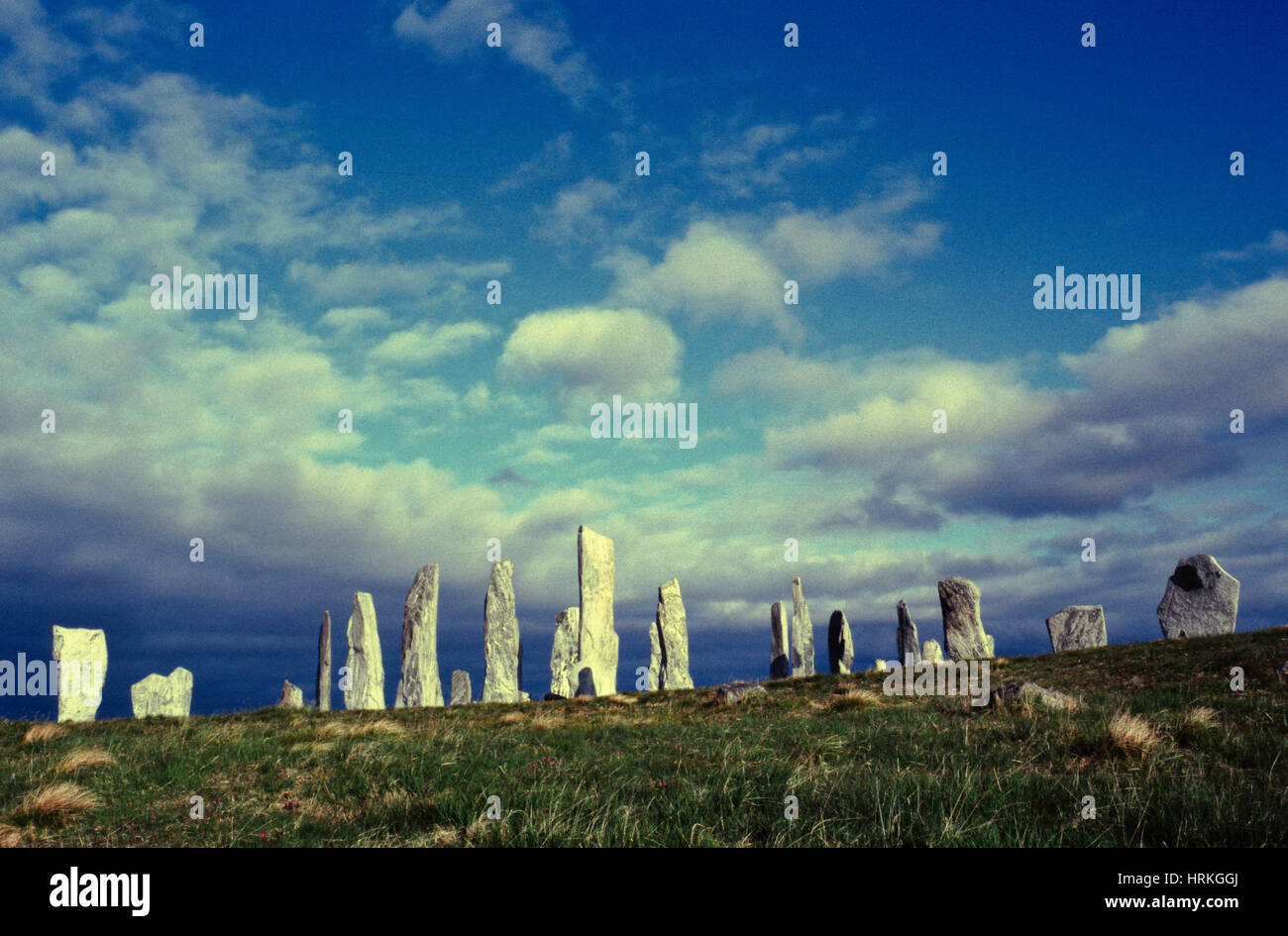 Callanish, Lewis, June 1987 Stock Photo - Alamy