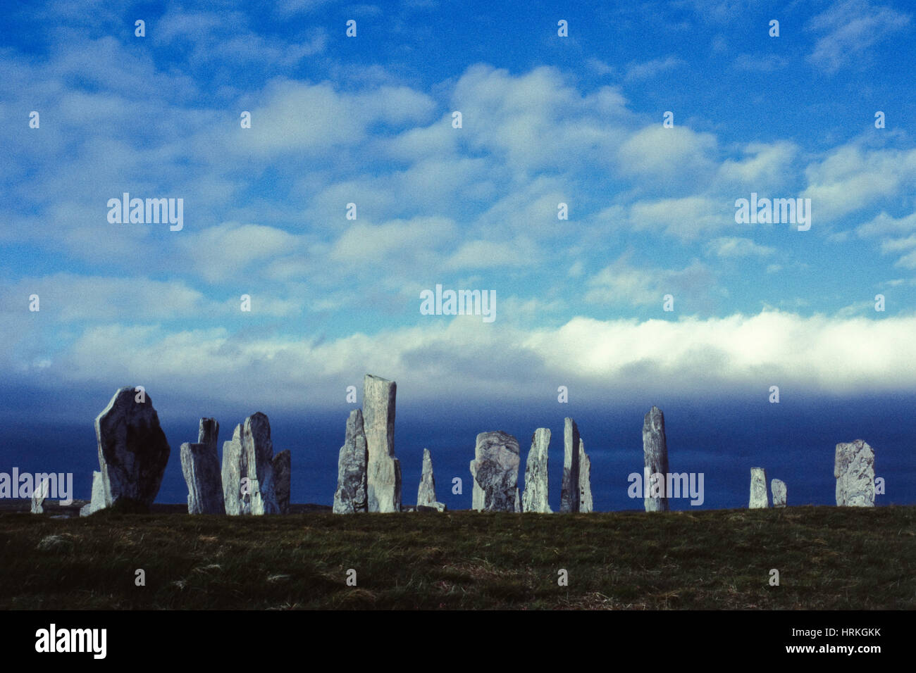 Callanish, Lewis, June 1987 Stock Photo - Alamy