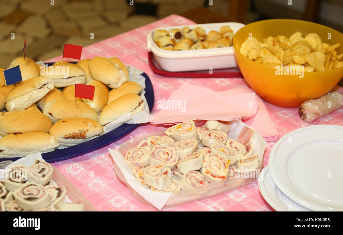 Child obese food hi-res stock photography and images - Alamy