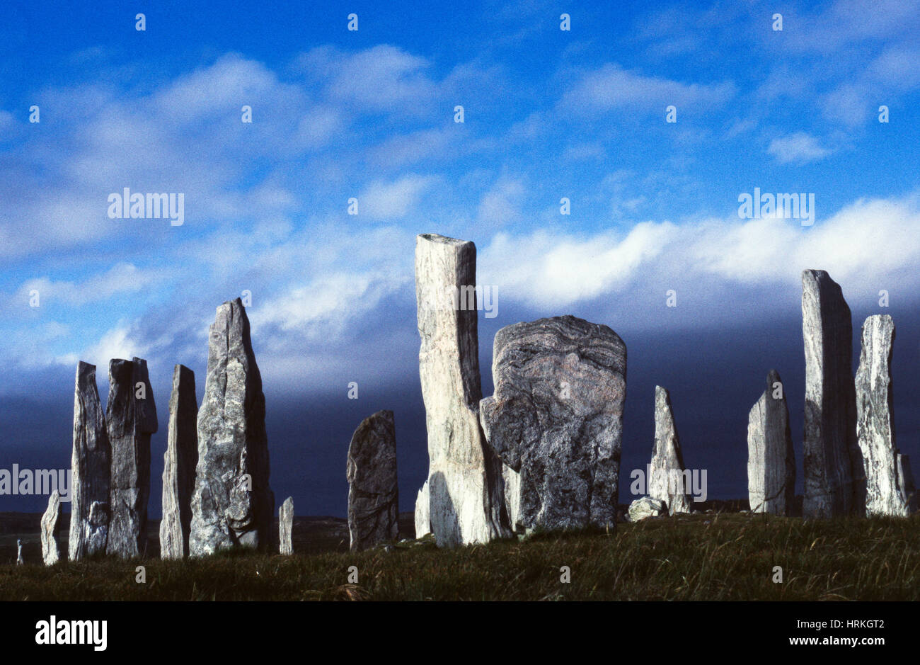 Callanish, Lewis, June 1987 Stock Photo - Alamy