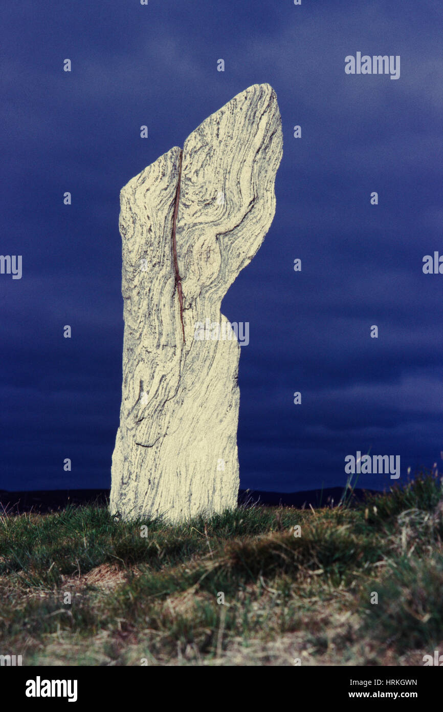 Callanish, Lewis, June 1987 Stock Photo - Alamy