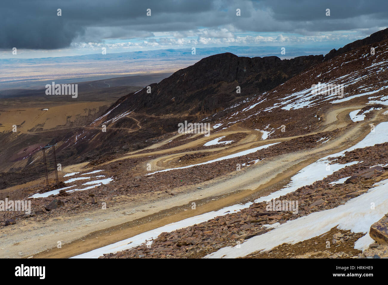 High altitude road hi-res stock photography and images - Alamy