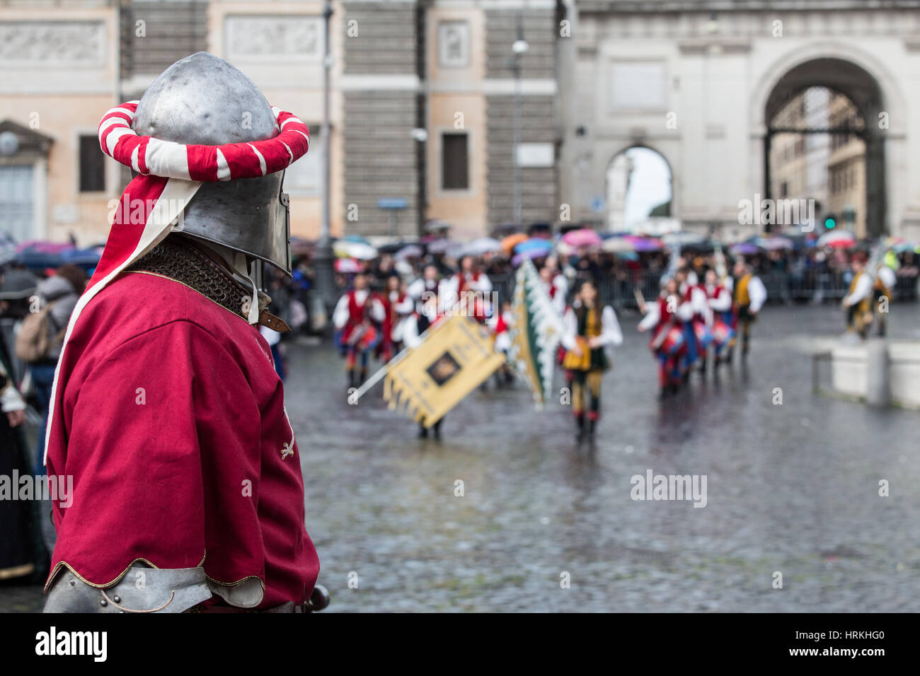 The parade Renaissance held in central Rome, at the ninth edition of ...