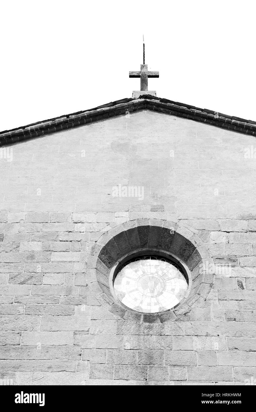 Old mullioned window Black and White Stock Photos & Images - Alamy