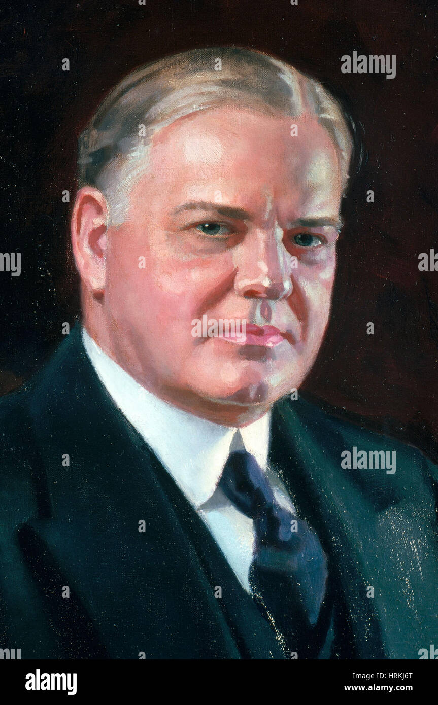 Herbert Hoover, 31st U.S. President Stock Photo - Alamy