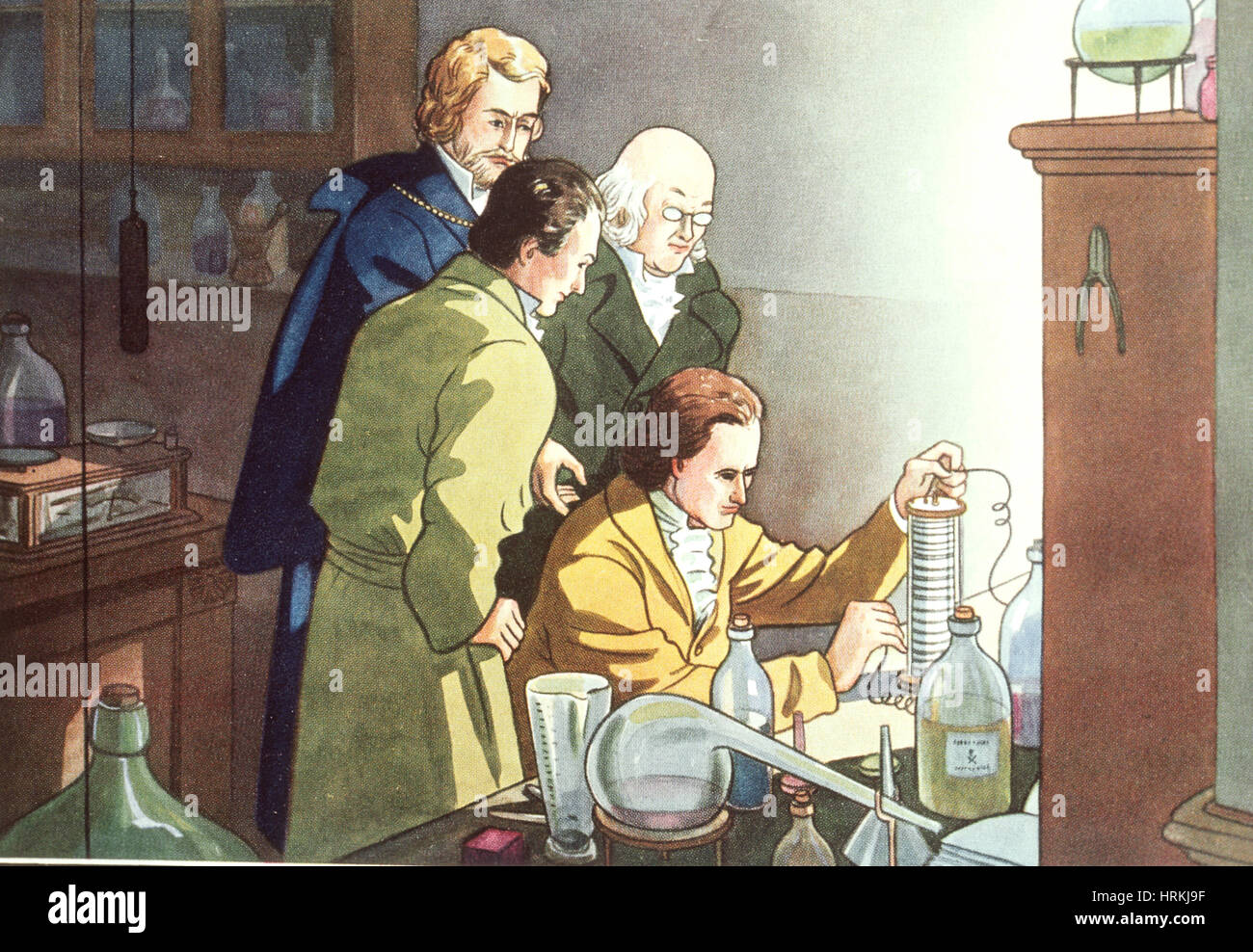 Alessandro Volta, Italian Physicist Stock Photo - Alamy