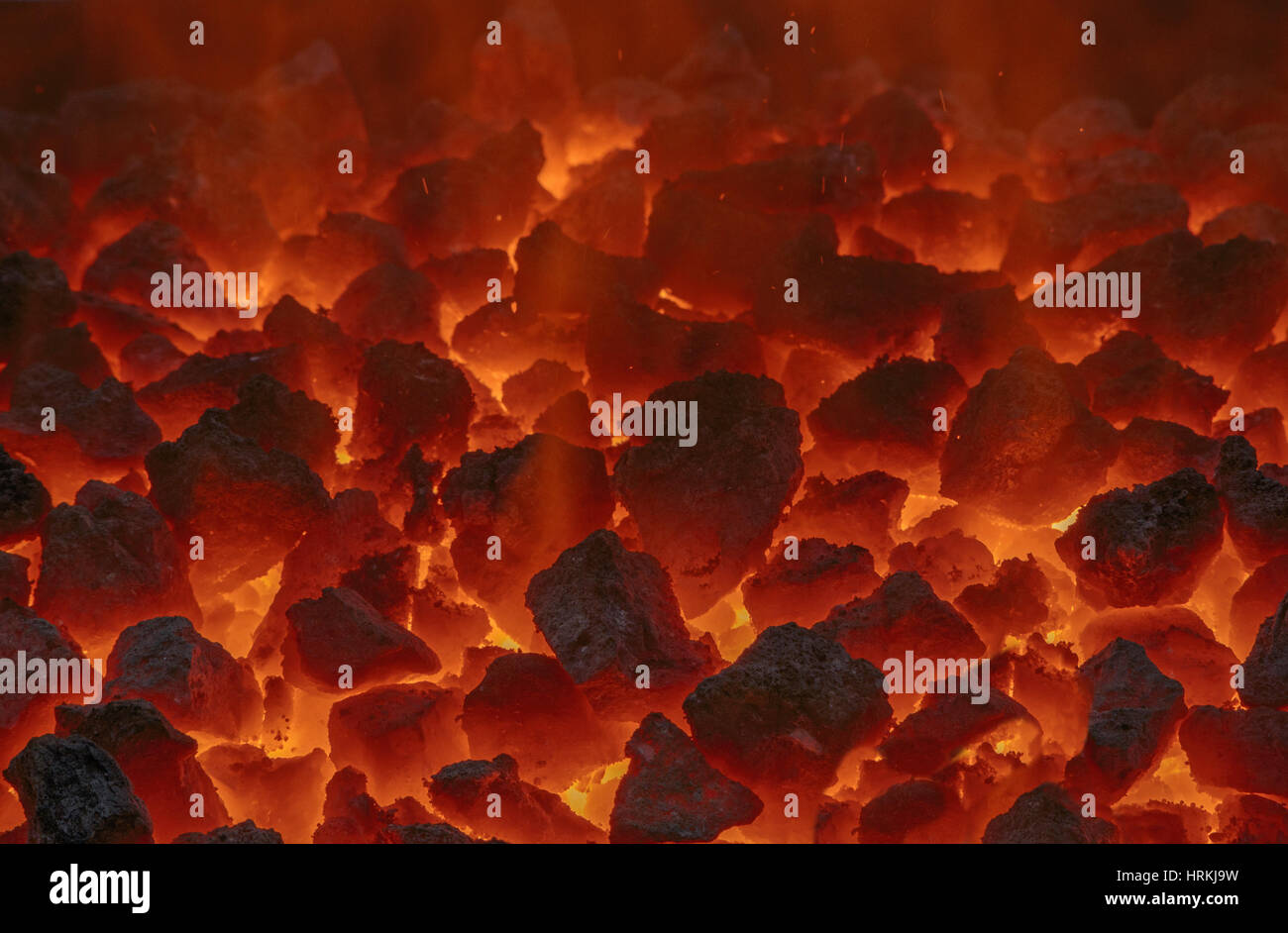 close up of embers in forge Stock Photo - Alamy