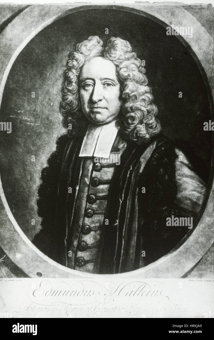Edmond halley hi-res stock photography and images - Alamy