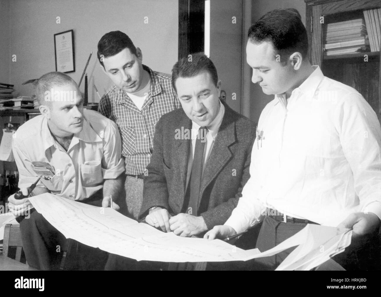 James Van Allen, American Space Scientist Stock Photo - Alamy