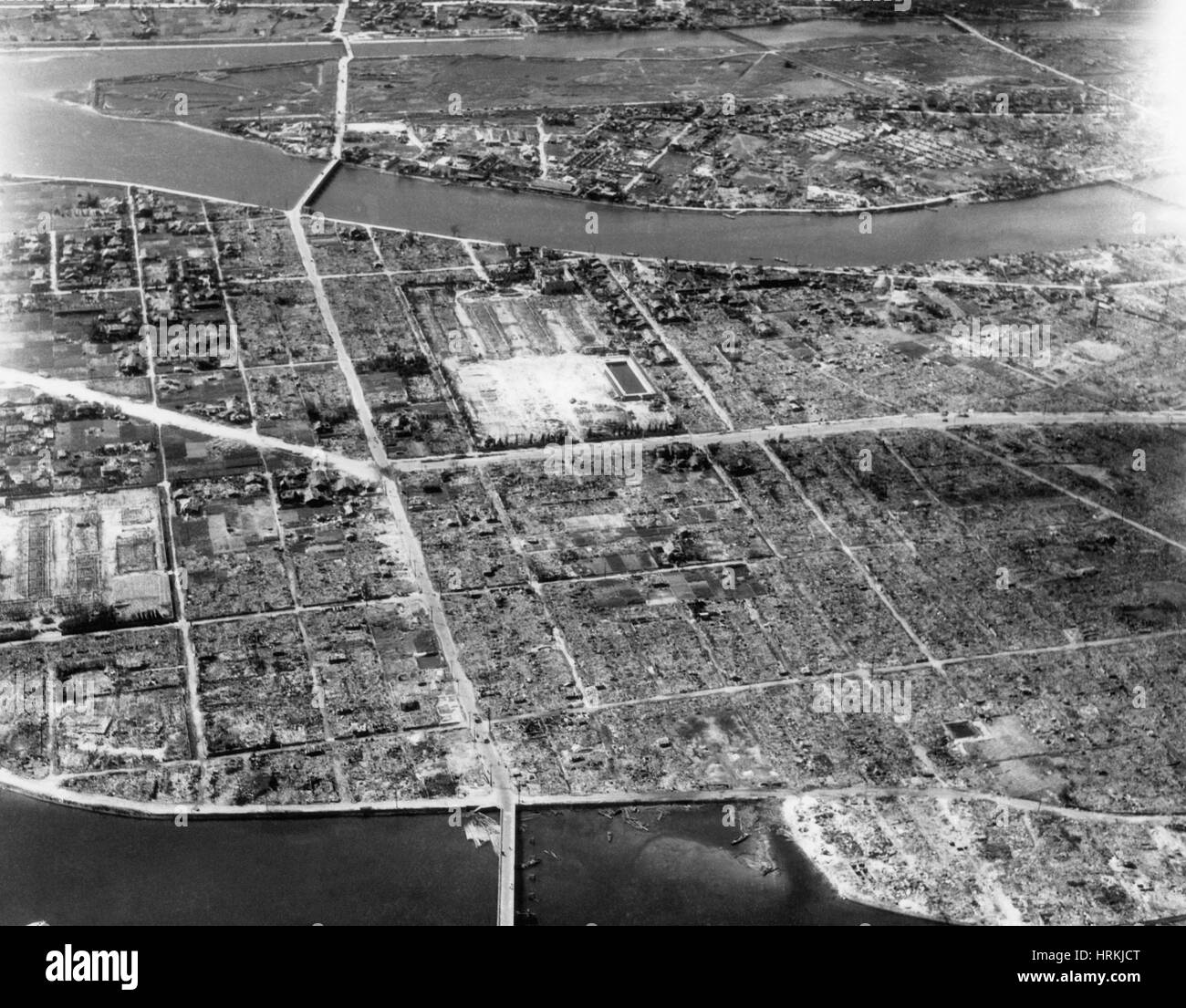 Atomic Bomb Destruction, Hiroshima, 1945 Stock Photo - Alamy