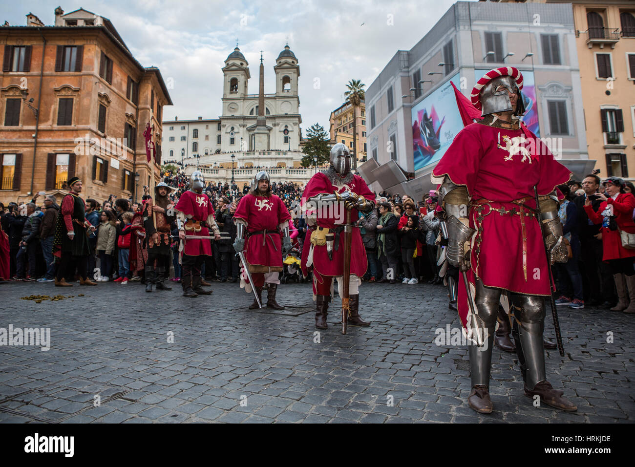 The parade Renaissance held in central Rome, at the ninth edition of ...