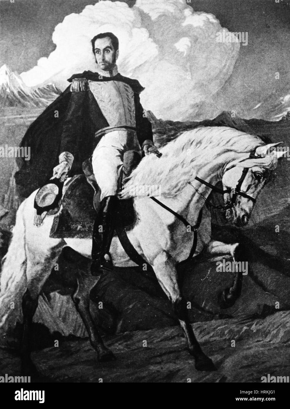 SimÌ n BolÌ var, Venezuelan Political Leader Stock Photo - Alamy