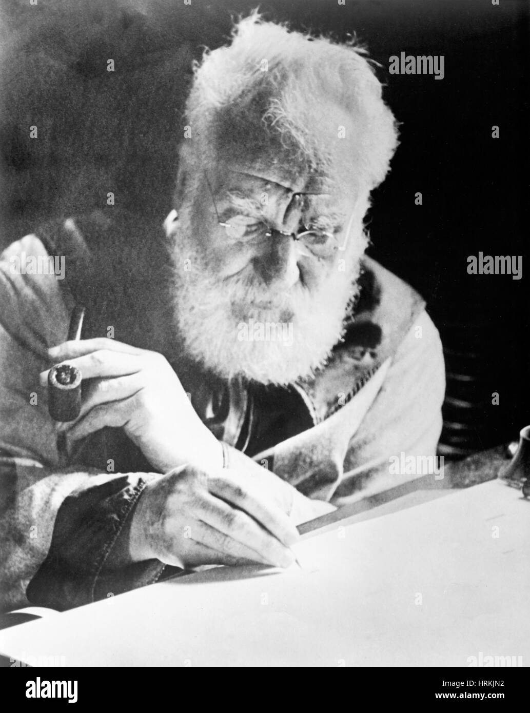 Alexander Graham Bell, Scottish-American Inventor Stock Photo - Alamy