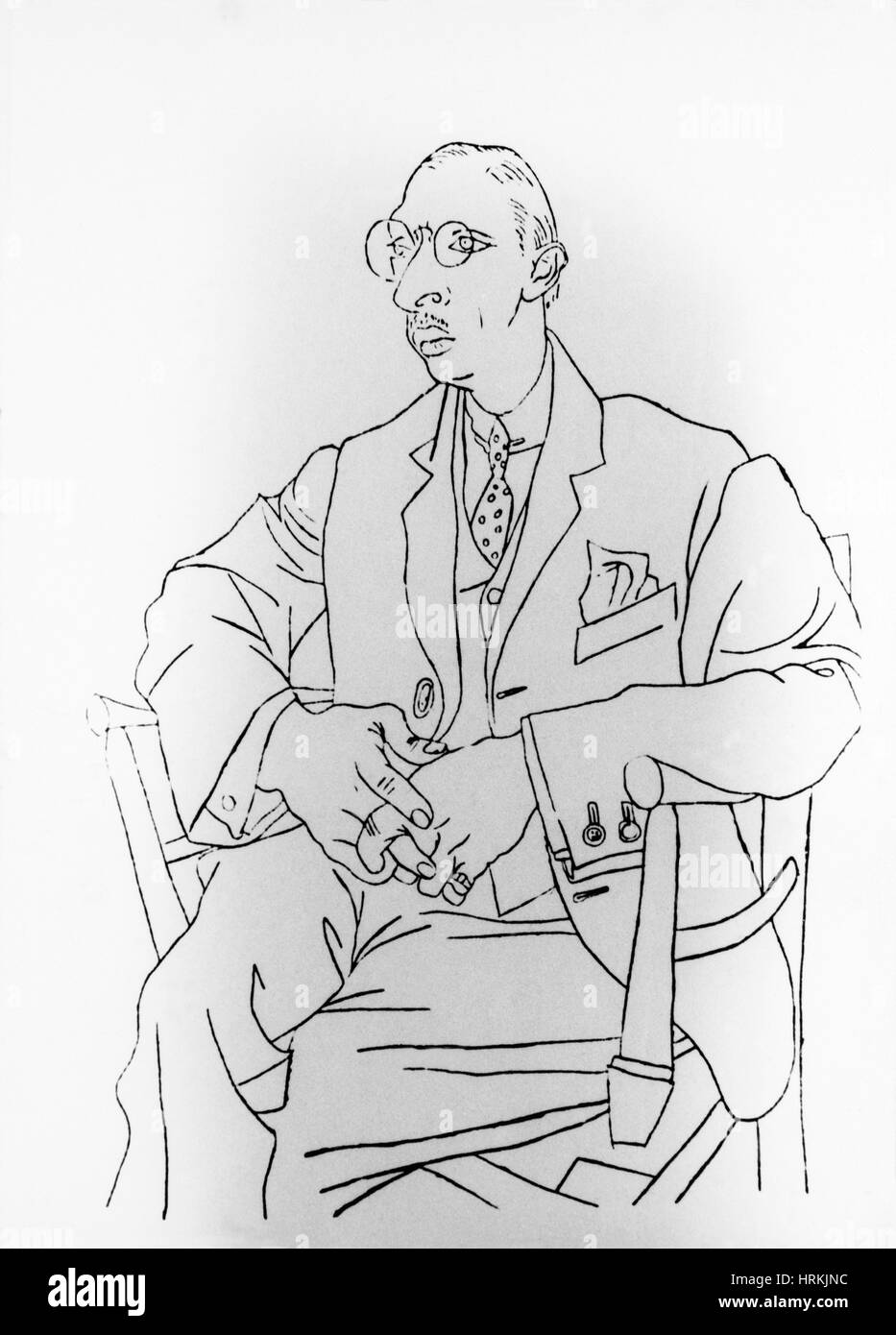 Igor Stravinsky, Russian Composer and Conductor Stock Photo - Alamy