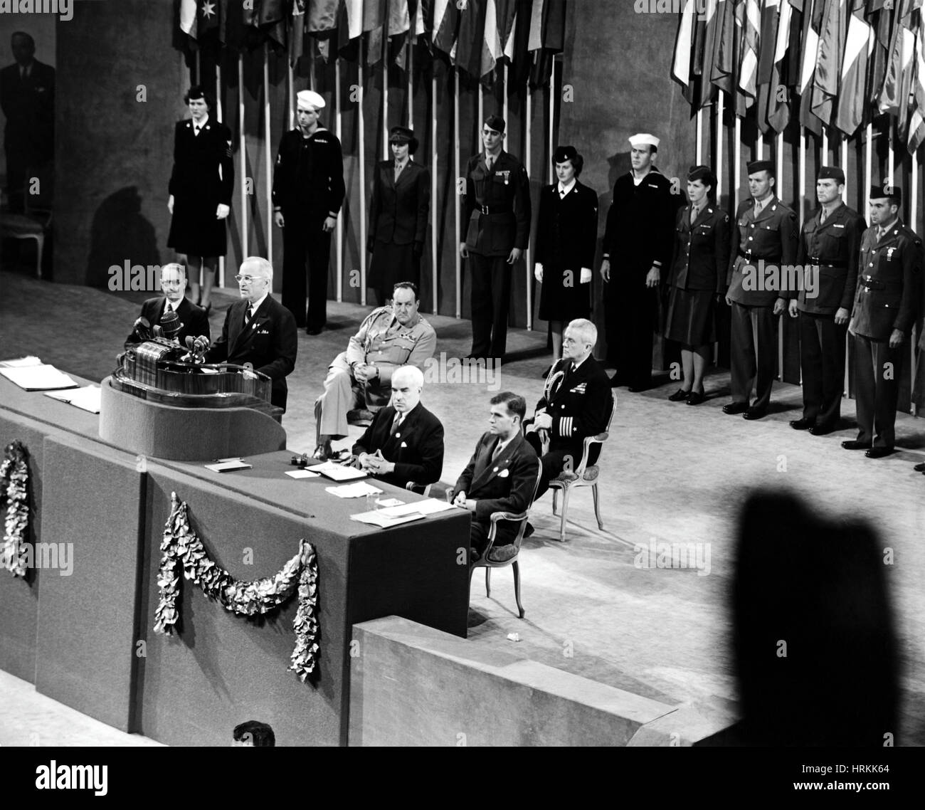 Roosevelt and truman hi-res stock photography and images - Alamy