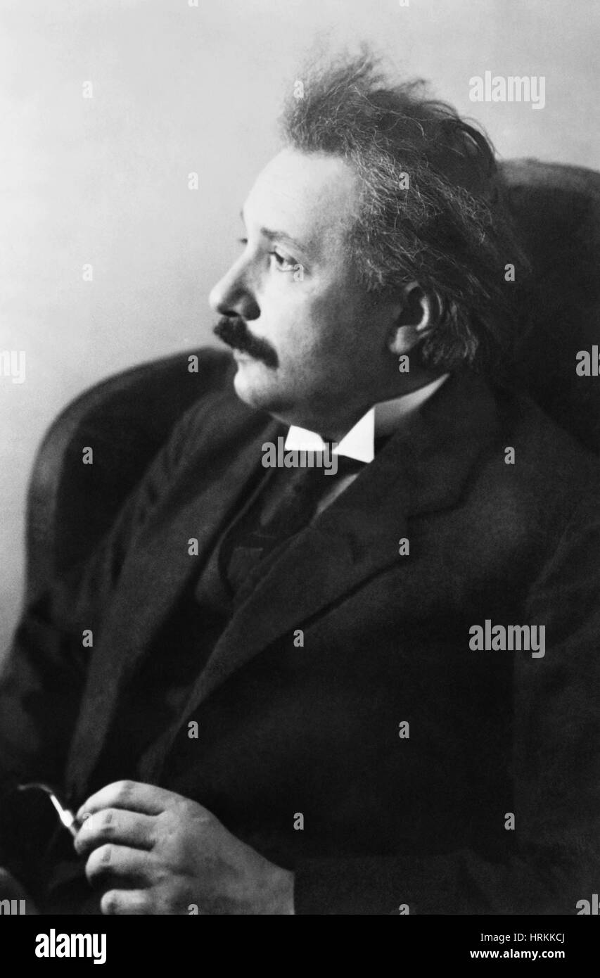 Albert Einstein, German-American Physicist Stock Photo - Alamy