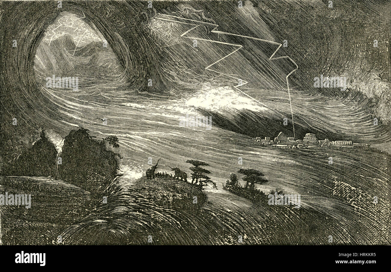 Deluge in Asia Stock Photo - Alamy