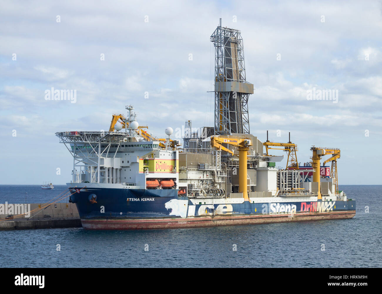 Stena Icemax Drillship Stock Photo - Alamy