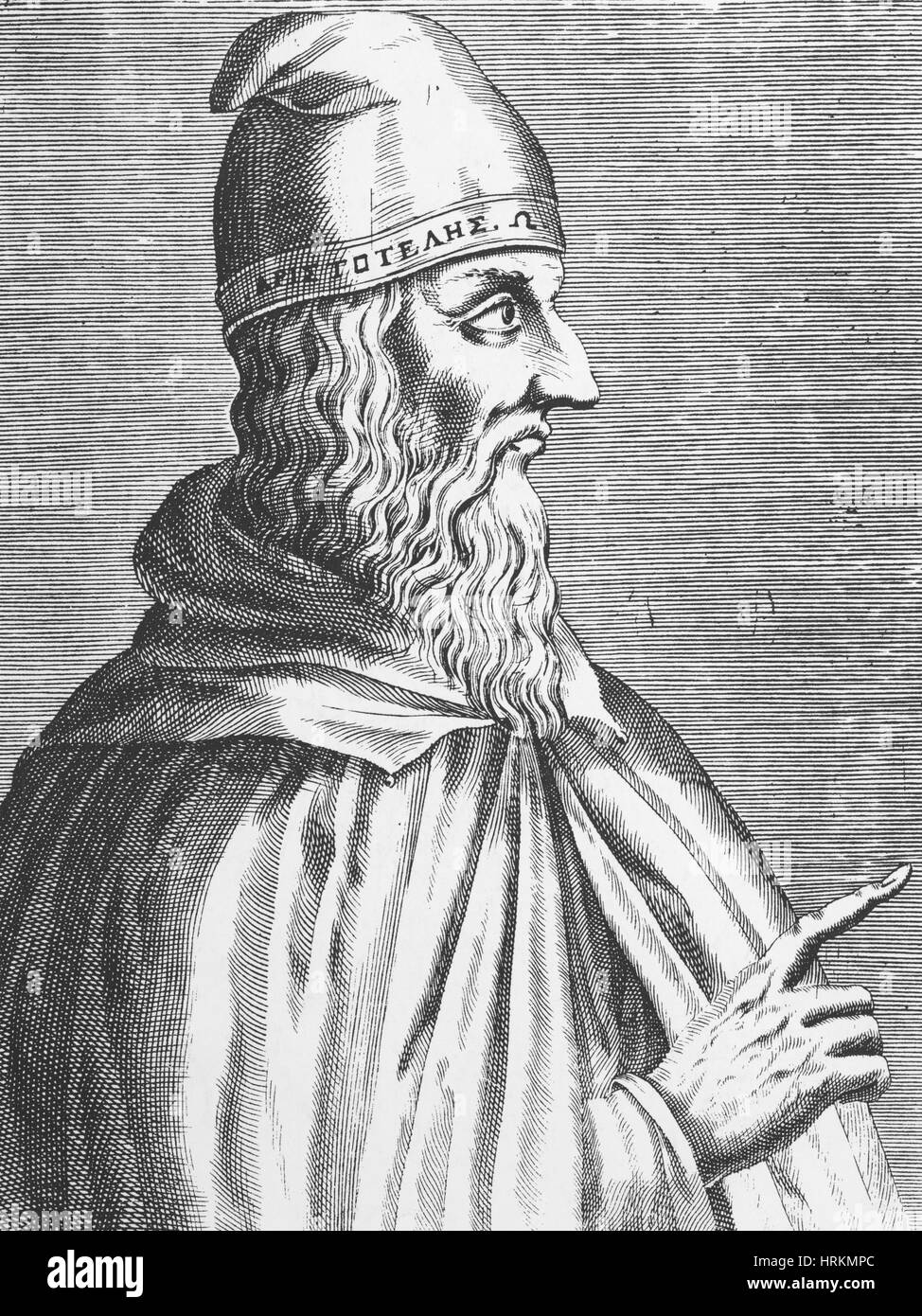 Aristotle, Ancient Greek Philosopher and Polymath Stock Photo - Alamy