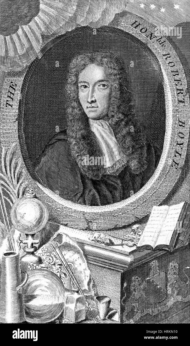 Robert Boyle, Irish Polymath Stock Photo - Alamy