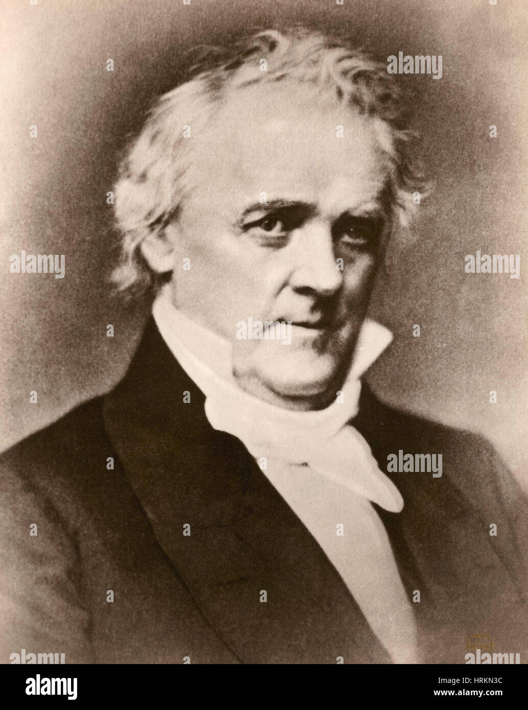 James buchanan portrait hi-res stock photography and images - Alamy