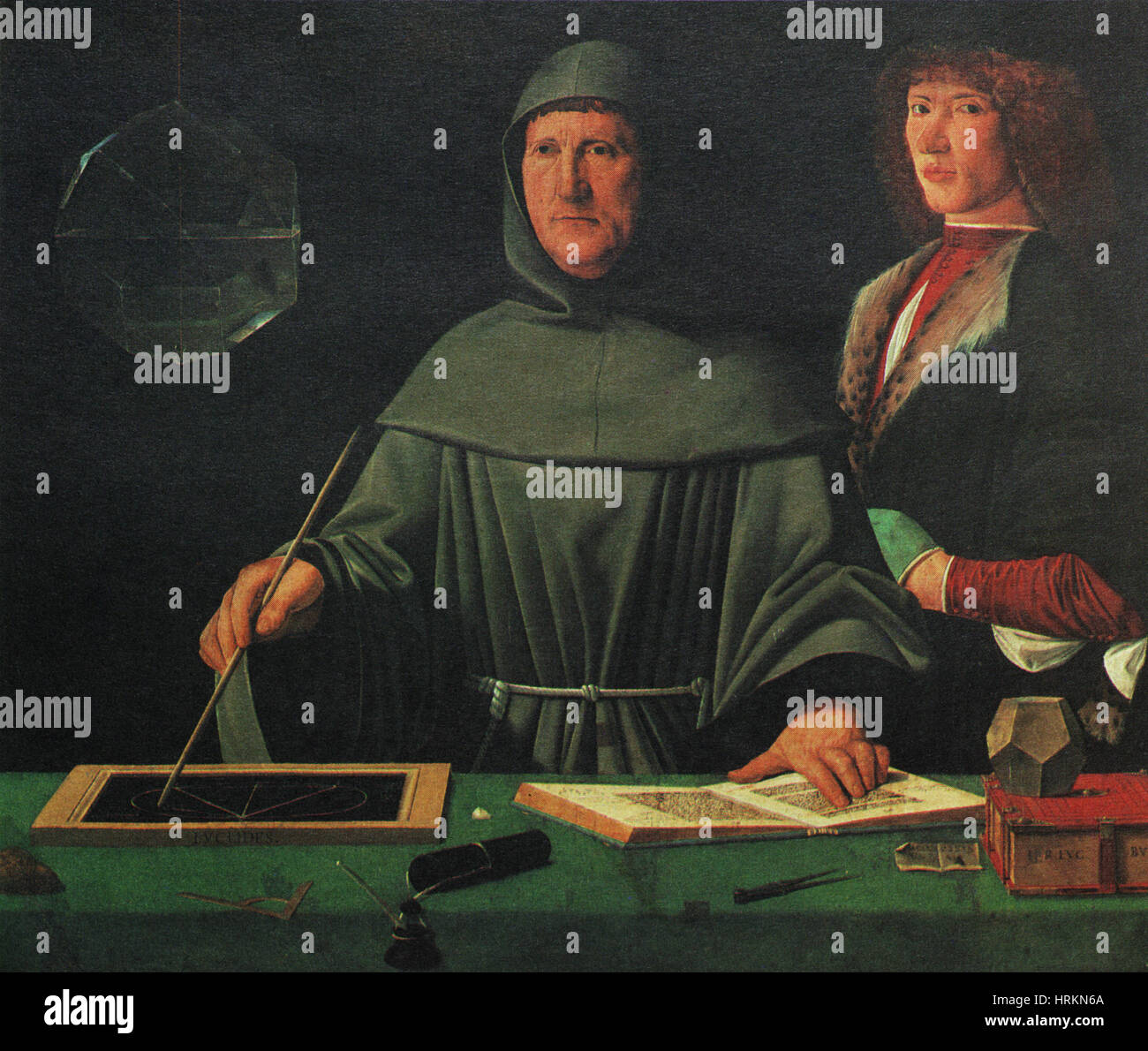 Luca Pacioli, Franciscan Friar and Mathematician Stock Photo - Alamy