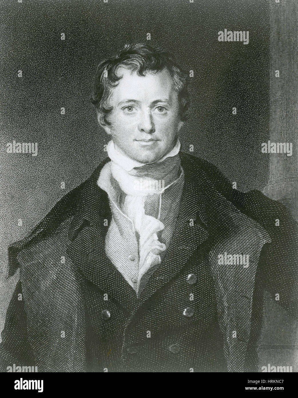 Humphry Davy, English Chemist and Inventor Stock Photo - Alamy