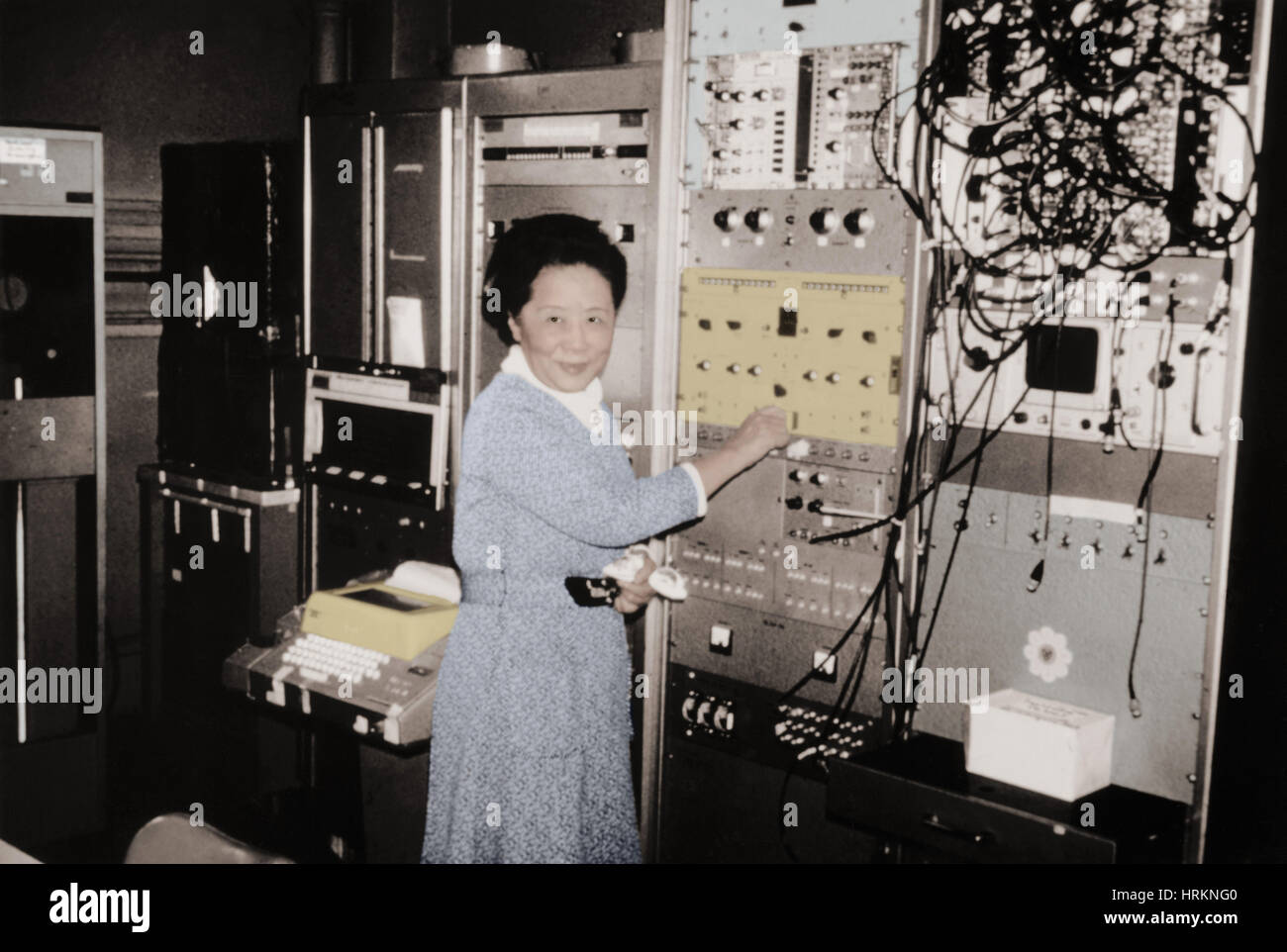Chien-Shiung Wu, Chinese-American Physicist Stock Photo - Alamy