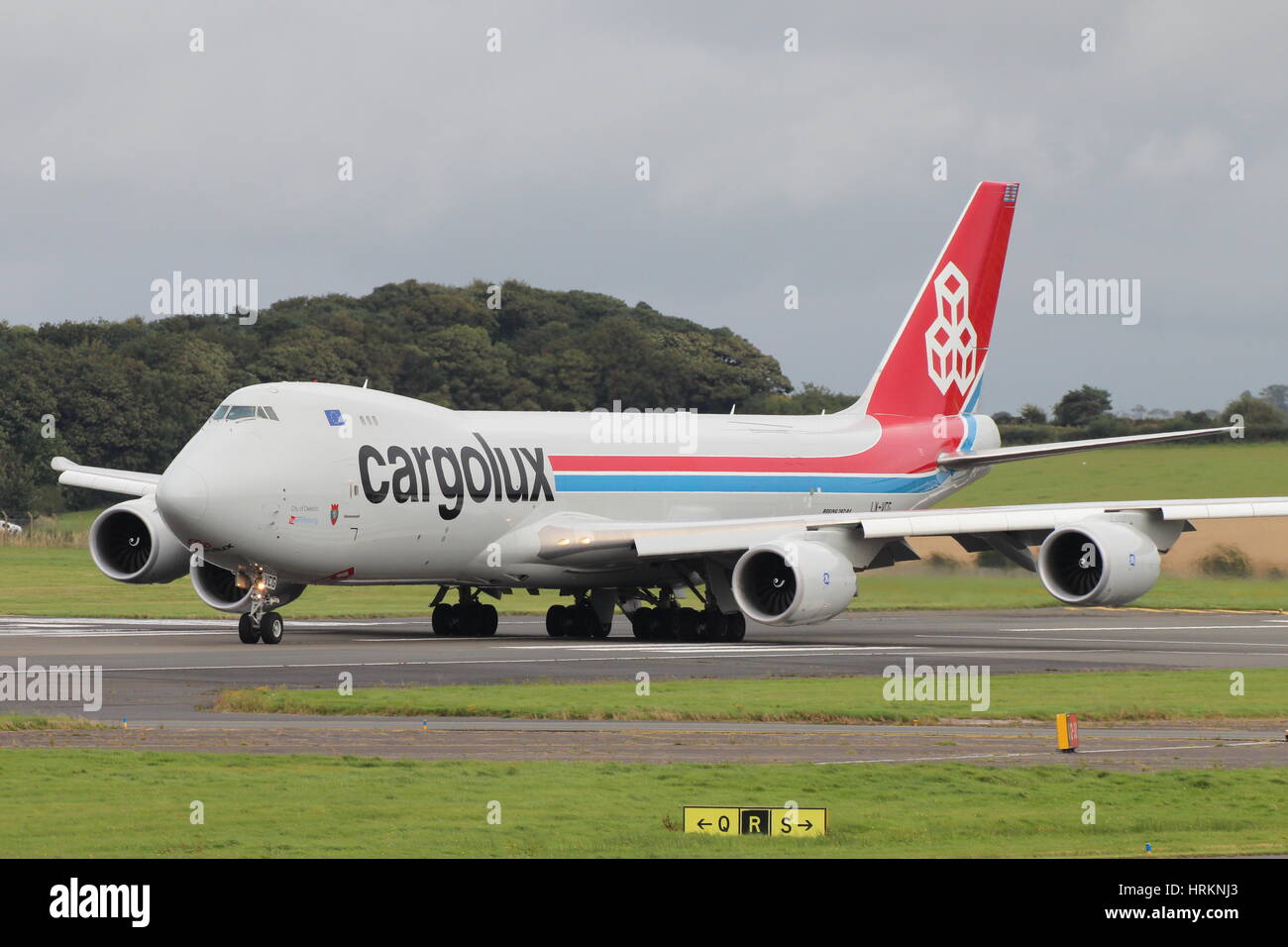 Boeing 747 800 f hi-res stock photography and images - Alamy
