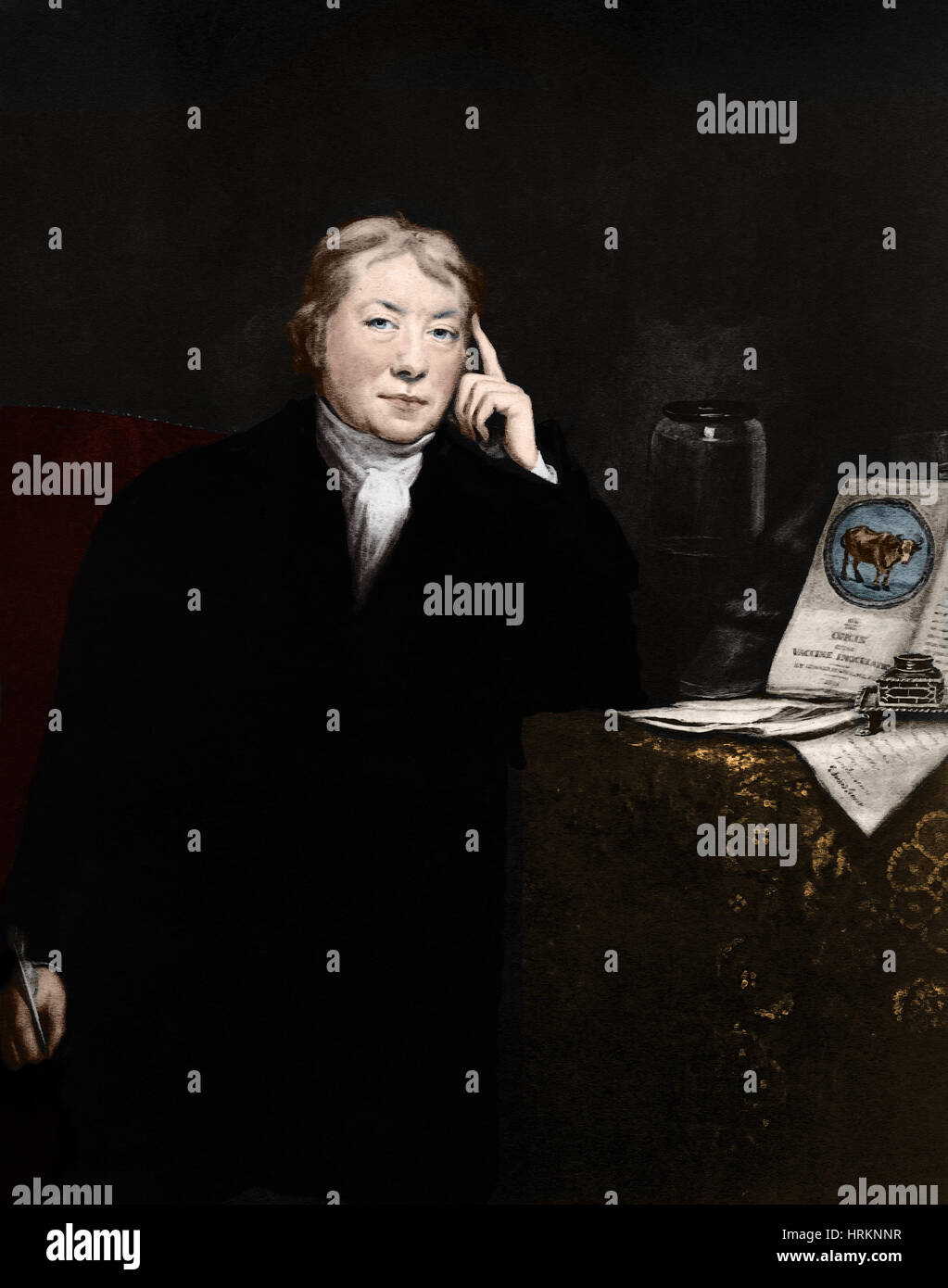 Edward Jenner, English Microbiologist Stock Photo - Alamy