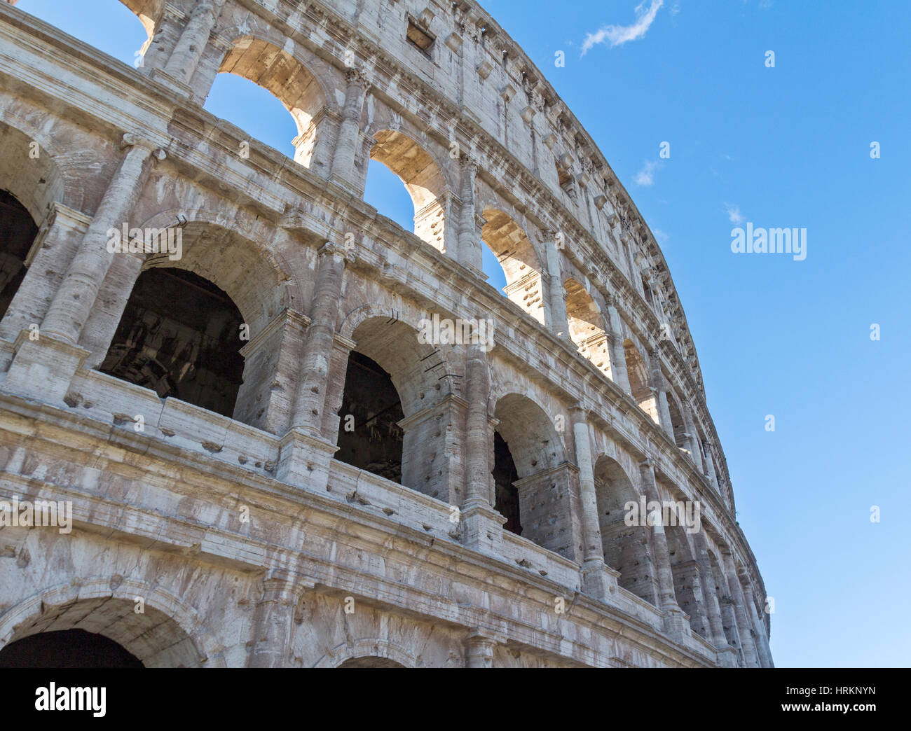 A view of the Roman Colosseum, Rome, Italy Stock Photo - Alamy