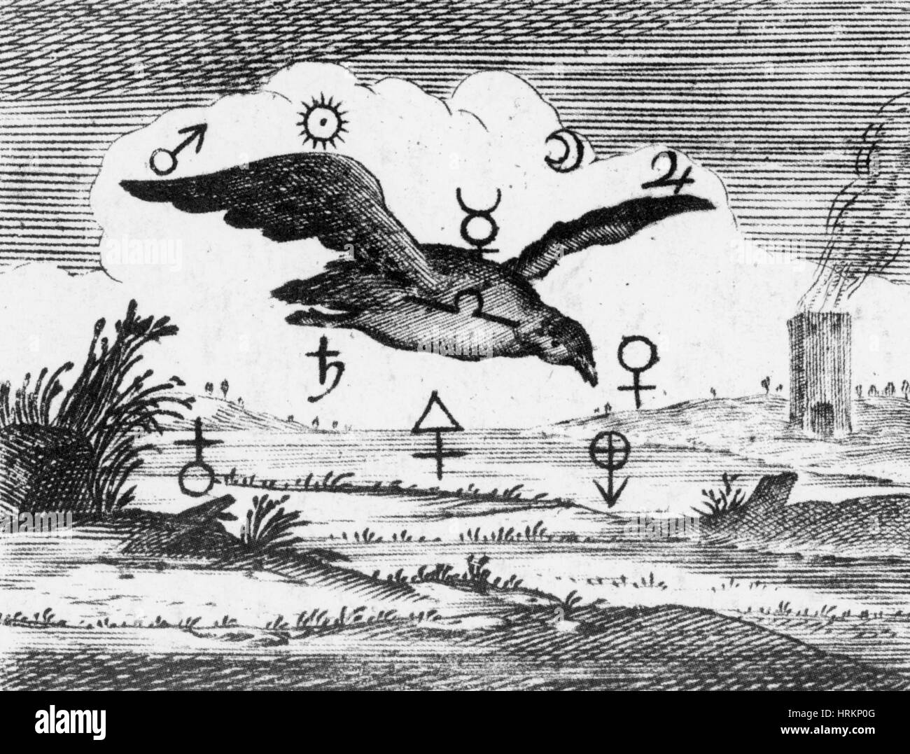 Alchemy symbol hi-res stock photography and images - Alamy