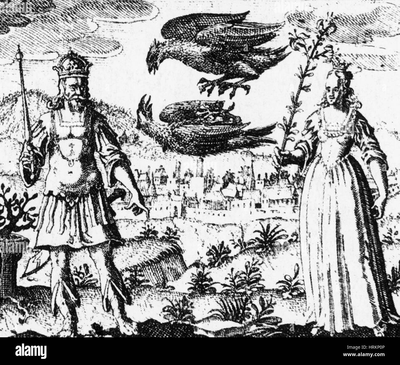 Historic people illustration hi-res stock photography and images - Alamy