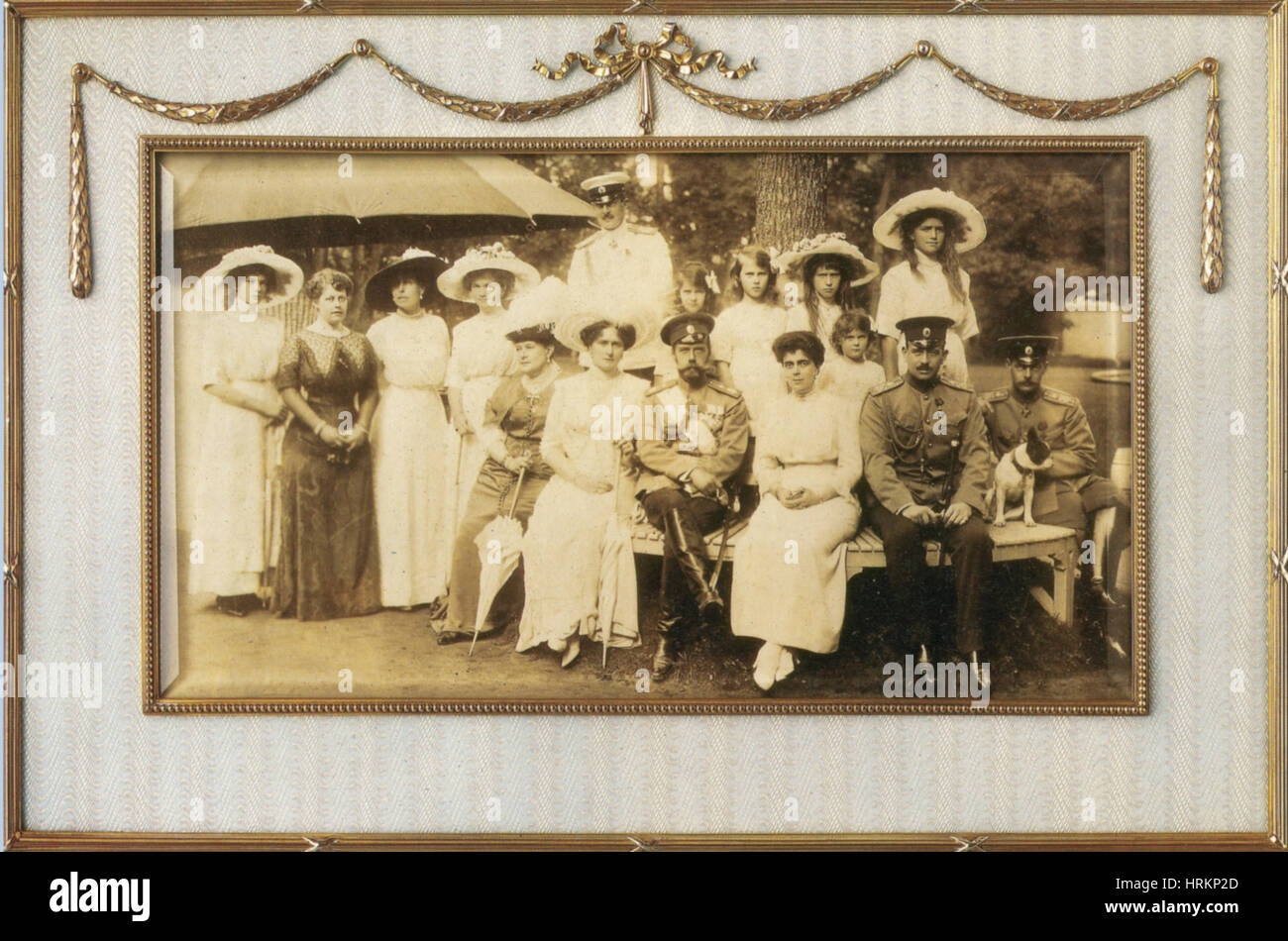 Tsar nicholas ii of russia with his son hi-res stock photography and ...