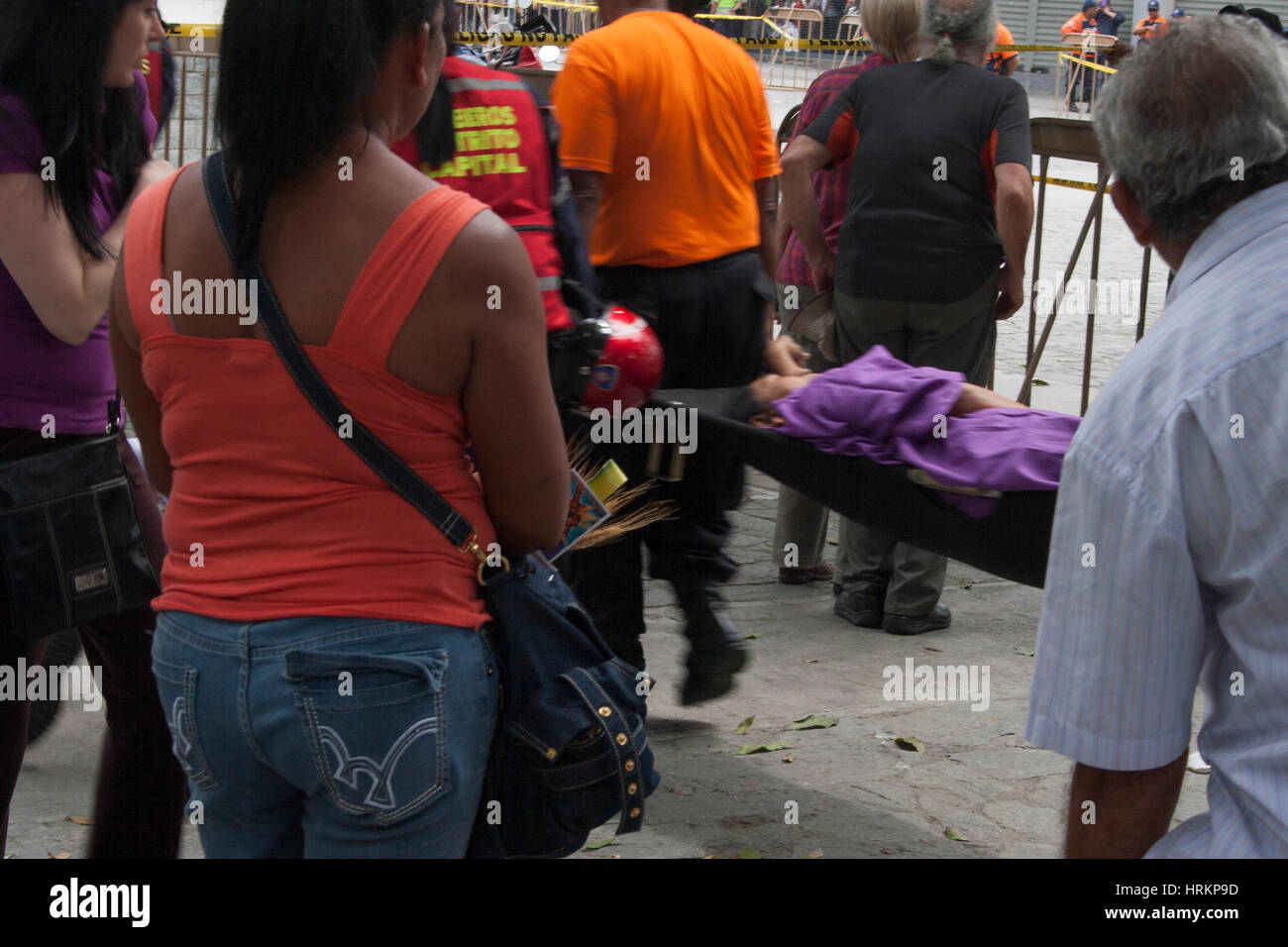 Woman Fainting At Church